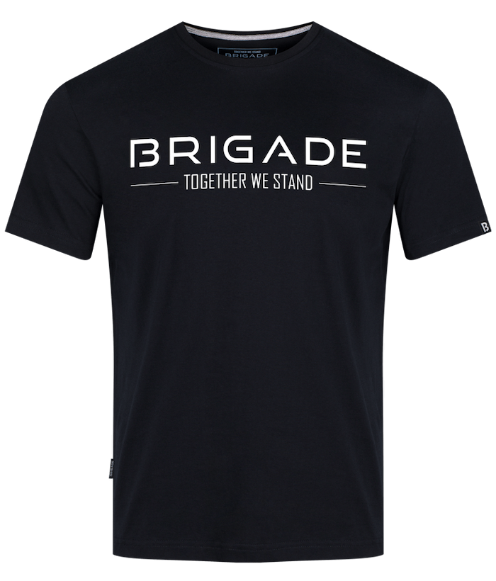 T-shirt BRIGADE TOGETHER WE STAND czarny | Męskie \ Koszulki \ T-shirty ...