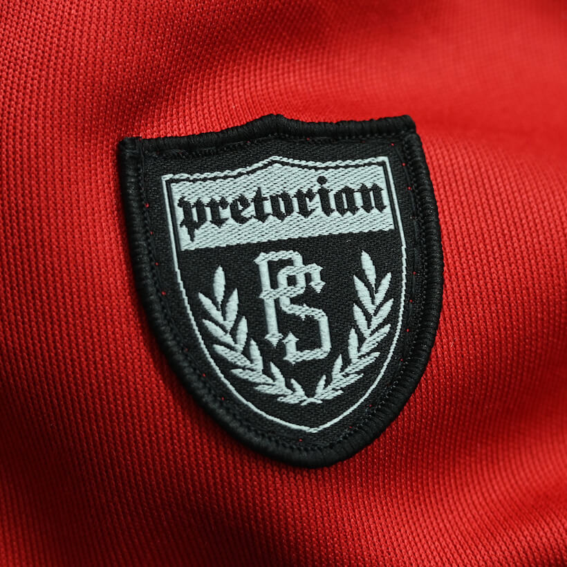 Bluza poliestrowa PRETORIAN SHIELD granatowa stójka granatowy | Men's ...