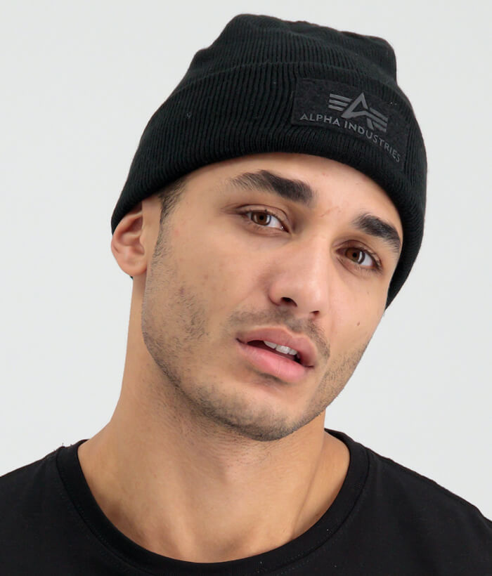 Czapka zimowa ALPHA INDUSTRIES VLC czarna 118943 03 czarny | Men's ...