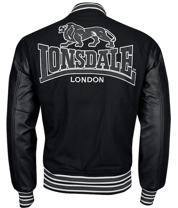 Kurtka LONSDALE OXFORD ALL SEASON czarna | Męskie \ Kurtki \ Jesienno ...