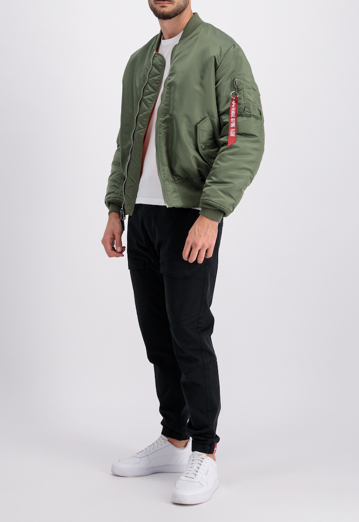 Kurtka ALPHA INDUSTRIES MA-1 oliwkowa (sage green) 100101 01 sage green | Męskie \ Kurtki ...