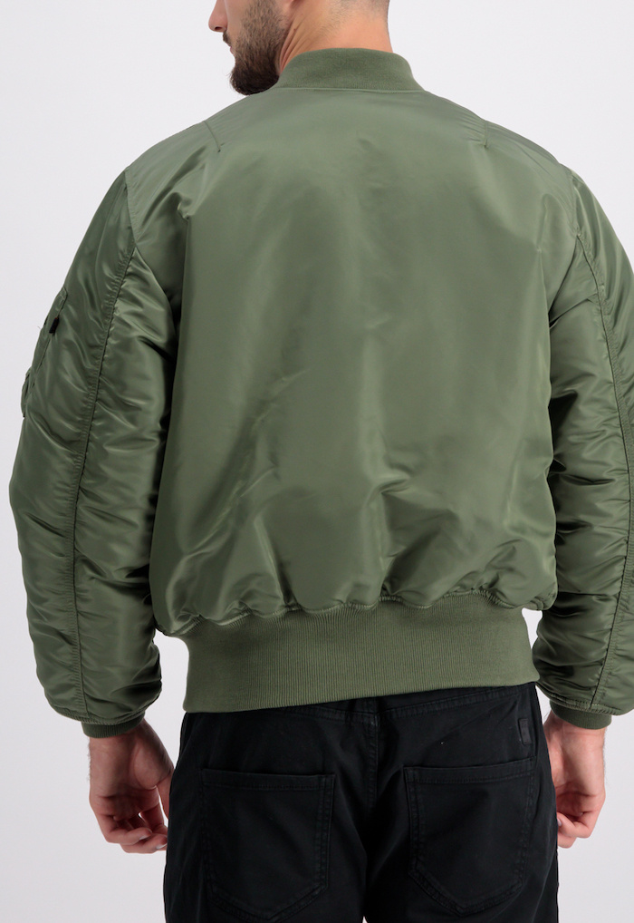 Kurtka ALPHA INDUSTRIES MA-1 oliwkowa (sage green) 100101 01 sage green | Męskie \ Kurtki ...