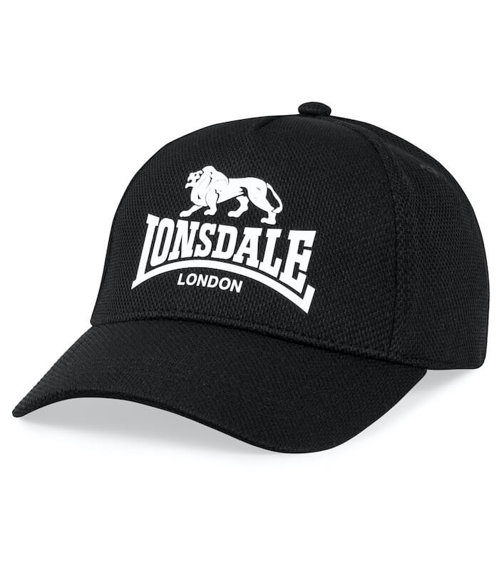 Czapka LONSDALE BECKBURY czarna czarny | Men's \ Hats \ Caps Brands ...