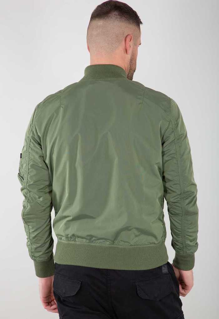 Kurtka ALPHA INDUSTRIES MA-1 TT oliwkowa (sage green) 191103 01 oliwkowy | Męskie \ Kurtki ...